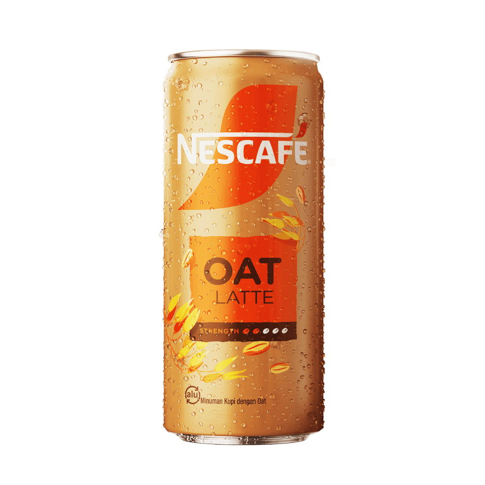 NESCAFÉ® Oat Latte Kopi Kaleng Ala Cafe | Nescafé ID